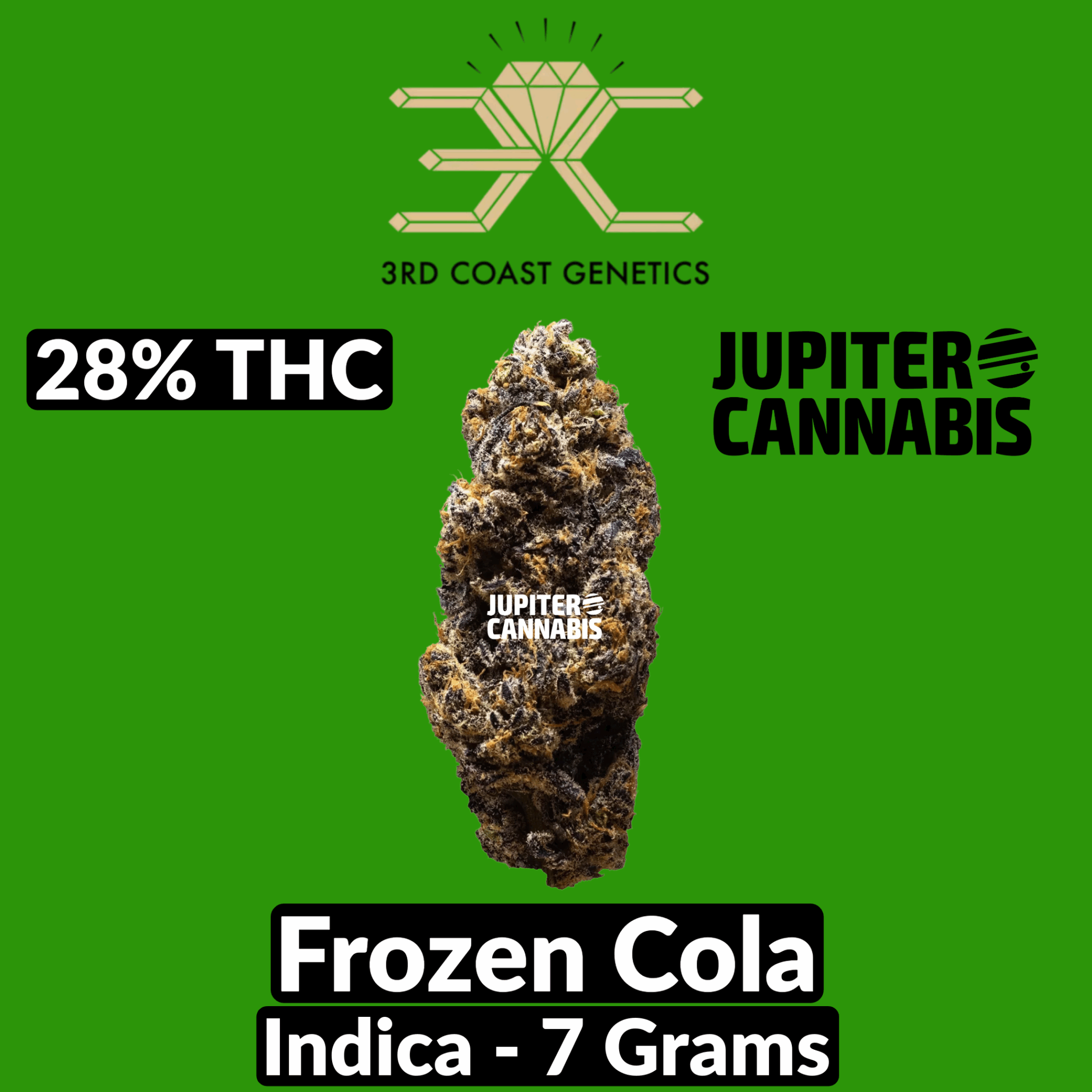 3rd Coast Genetics Frozen Cola 7g | Jupiter Cannabis Winnipeg