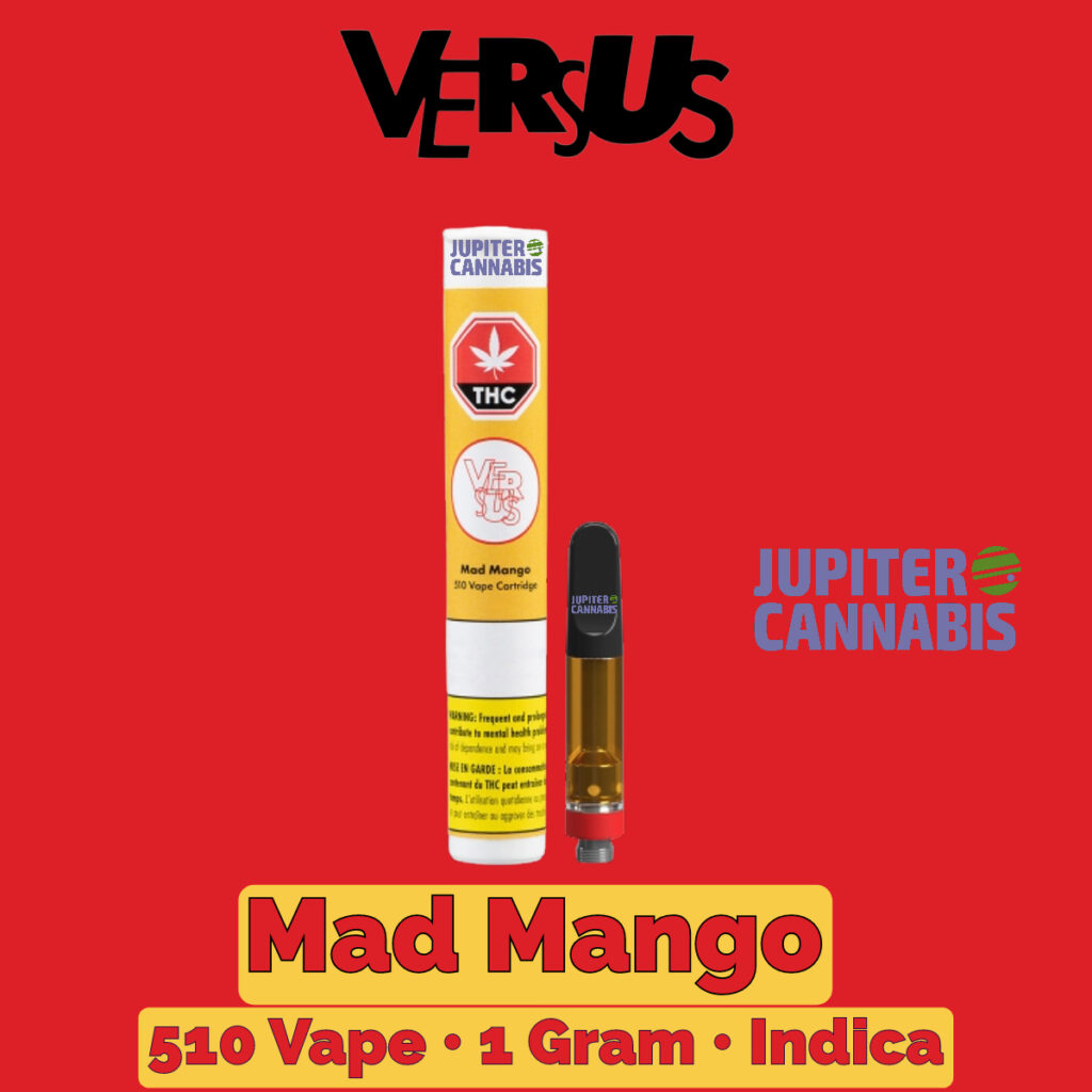 Versus Mad Mango Vape | Jupiter Cannabis Winnipeg