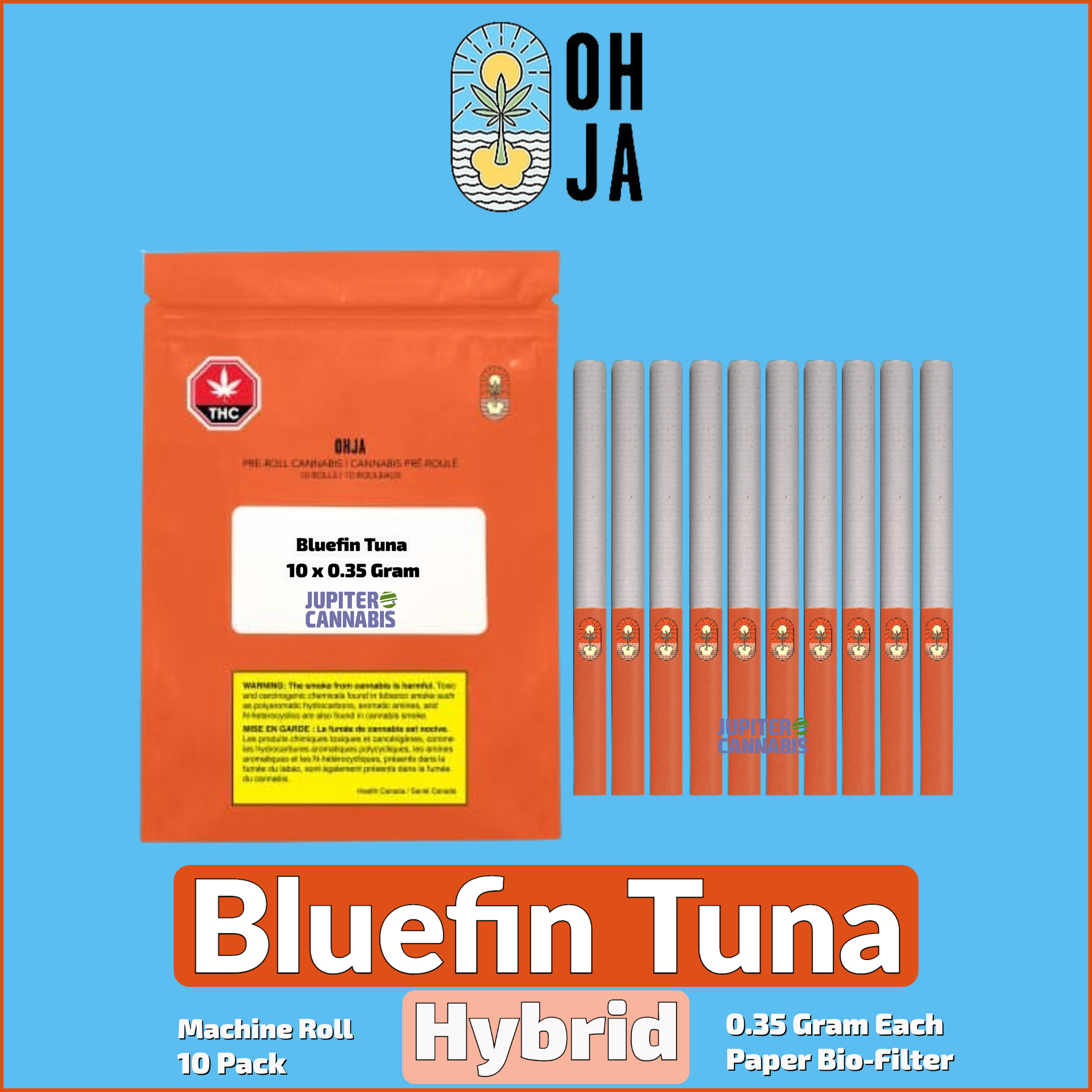 Ohja Bluefin Tuna 10 Pack | Jupiter Cannabis Winnipeg