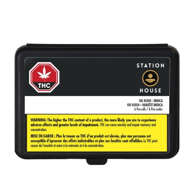 Station House STATION HOUSE OG KUSH PR24X0.5G Indica - 12 g | Jupiter ...