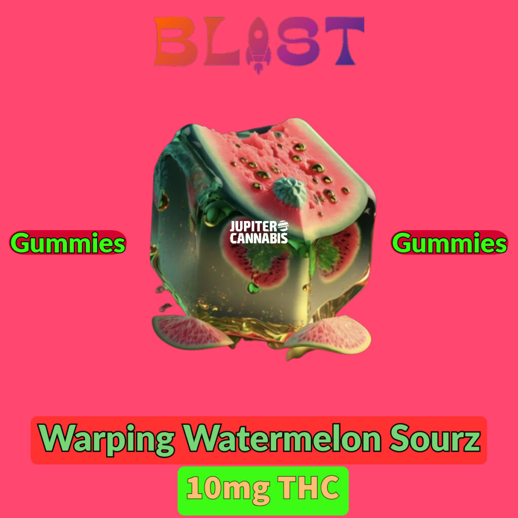 Blast Warping Watermelon Sourz | Jupiter Cannabis Winnipeg