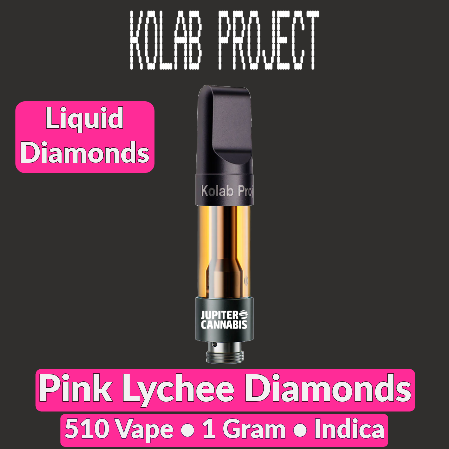 Kolab Project Pink Lychee Diamonds Vape | Jupiter Cannabis Winnipeg