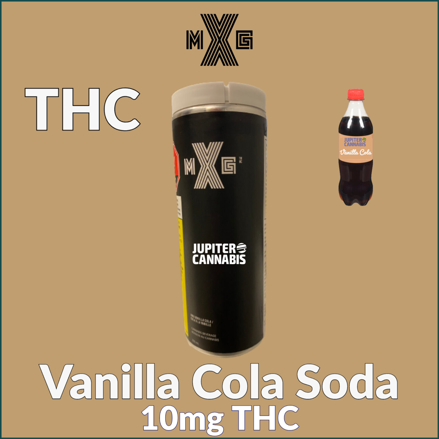 XMG Vanilla Cola Soda | Jupiter Cannabis Winnipeg
