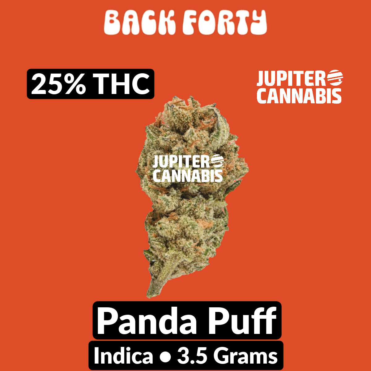 Back Forty Panda Puff | Jupiter Cannabis Winnipeg