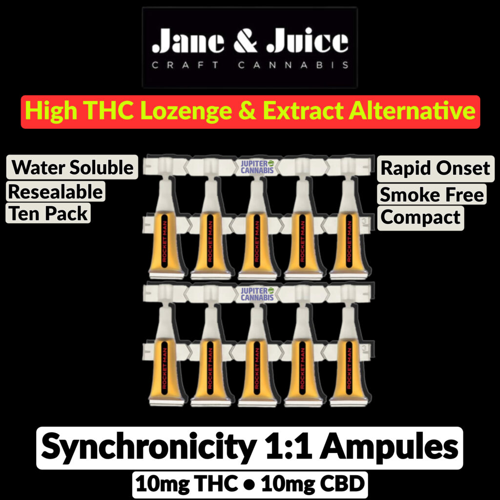 Jane & Juice Synchronicity 1:1 Ampules | Jupiter Cannabis Winnipeg