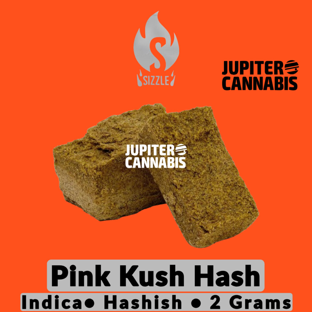 Sizzle Pink Kush Hash - 2 Grams | Jupiter Cannabis Winnipeg