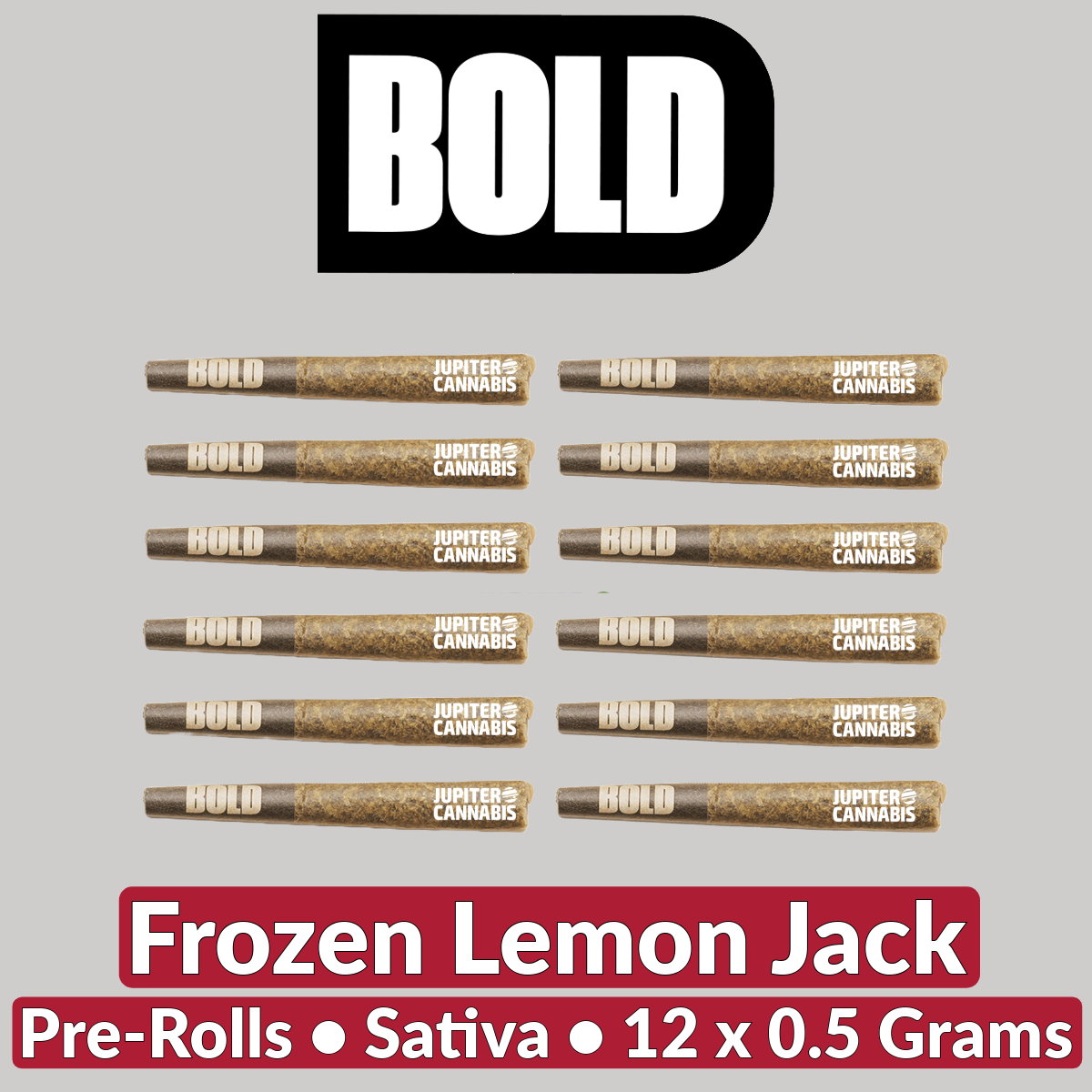 Bold Frozen Lemon Jack 12 Pack | Jupiter Cannabis Winnipeg